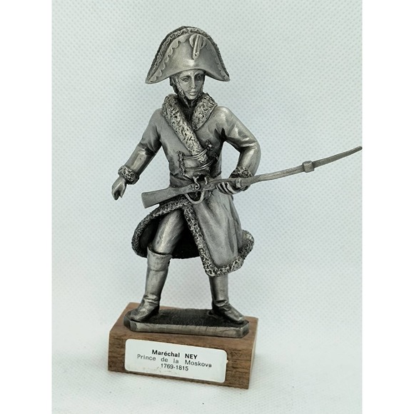 Etain | Accents | Pewter Figurine Les Etains Du Prince Marechal Ney ...